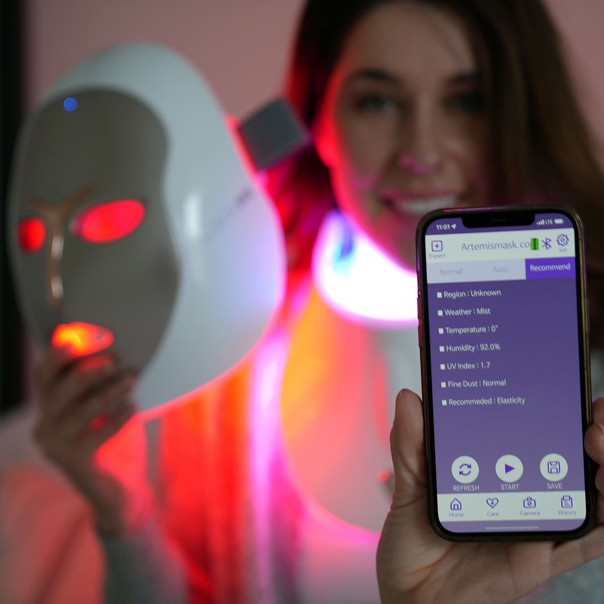 Artemis LED Mask & Neck System